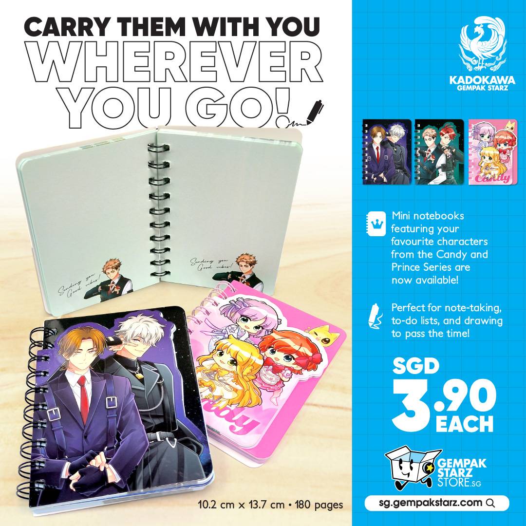 Candy & Prince Mini Notebook